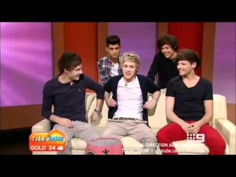 One Direction's first televised Australian interview @ Today (Full ...