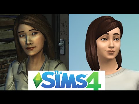 The Sims 4 -- Carley from The Walking Dead Game - YouTube