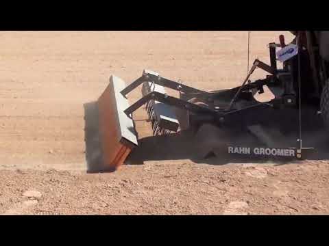 Rahn Infield Groomer Toro - YouTube
