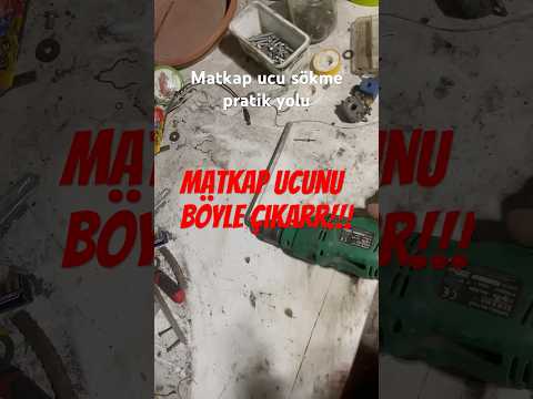 Matkap ucu sökme pratik yolu #mekanik #mekanikbengkel #pratik