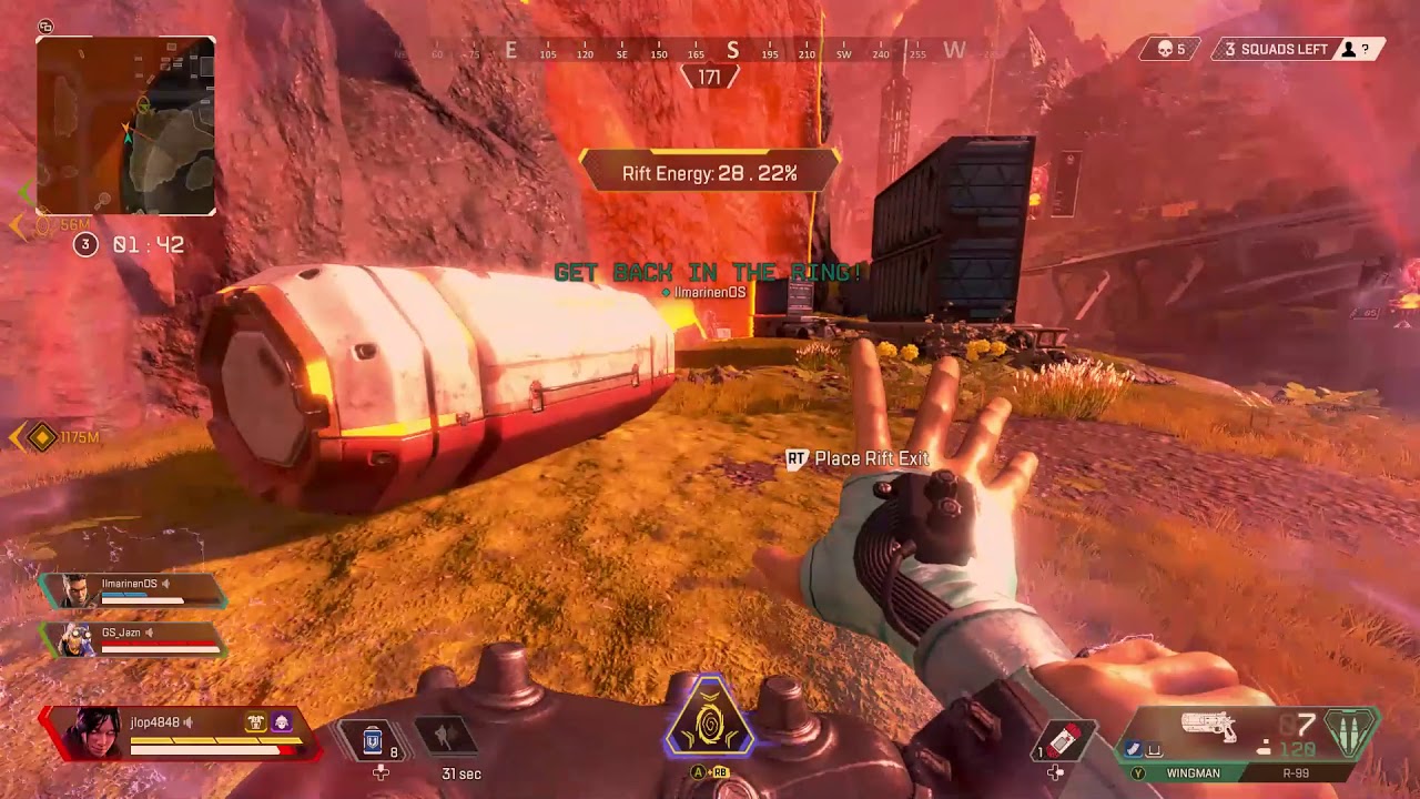 Use wraith portal Apex Legends 2020 05 04 - YouTube
