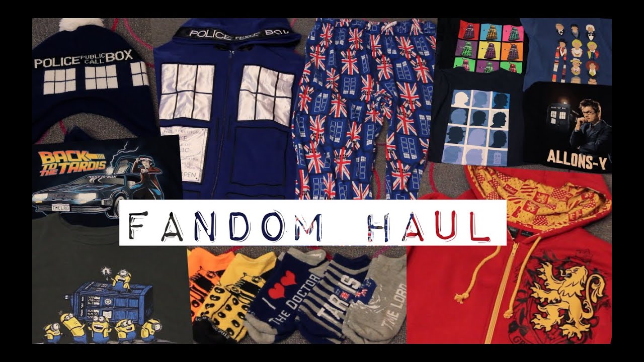 Fandom Haul (Where To Buy DW & HP Merch) - YouTube
