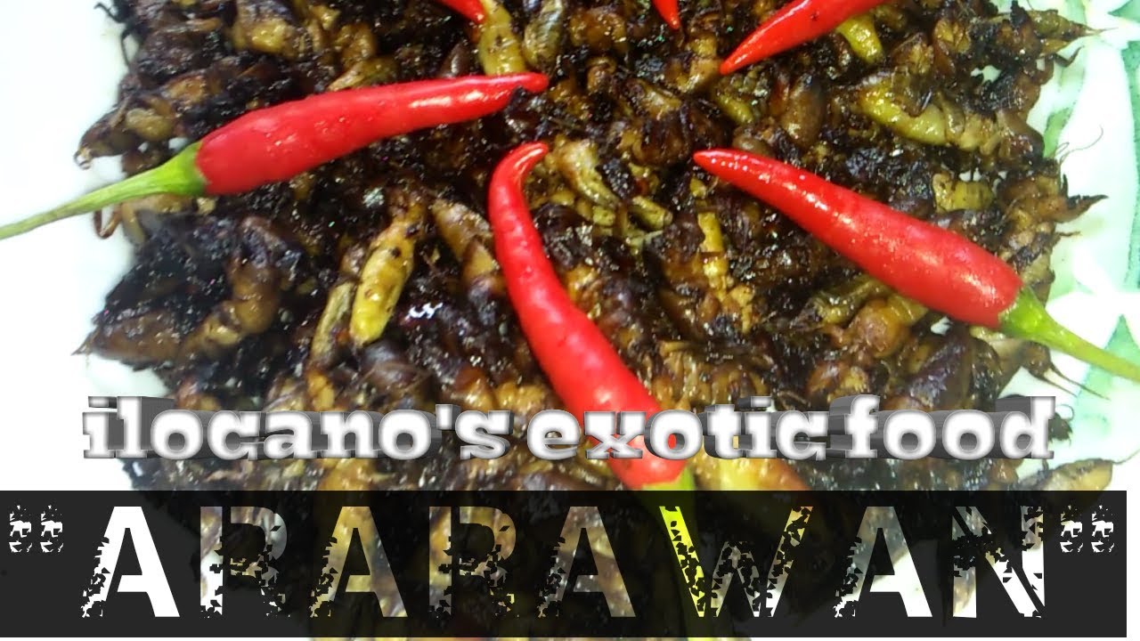 ilocano's exotic food (part 2) -Adobong Ararawan/kamaru - YouTube