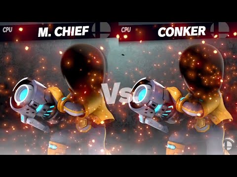 SSBU - XBox Miis - Semifinals - (2) Master Chief v (8) Conker - YouTube