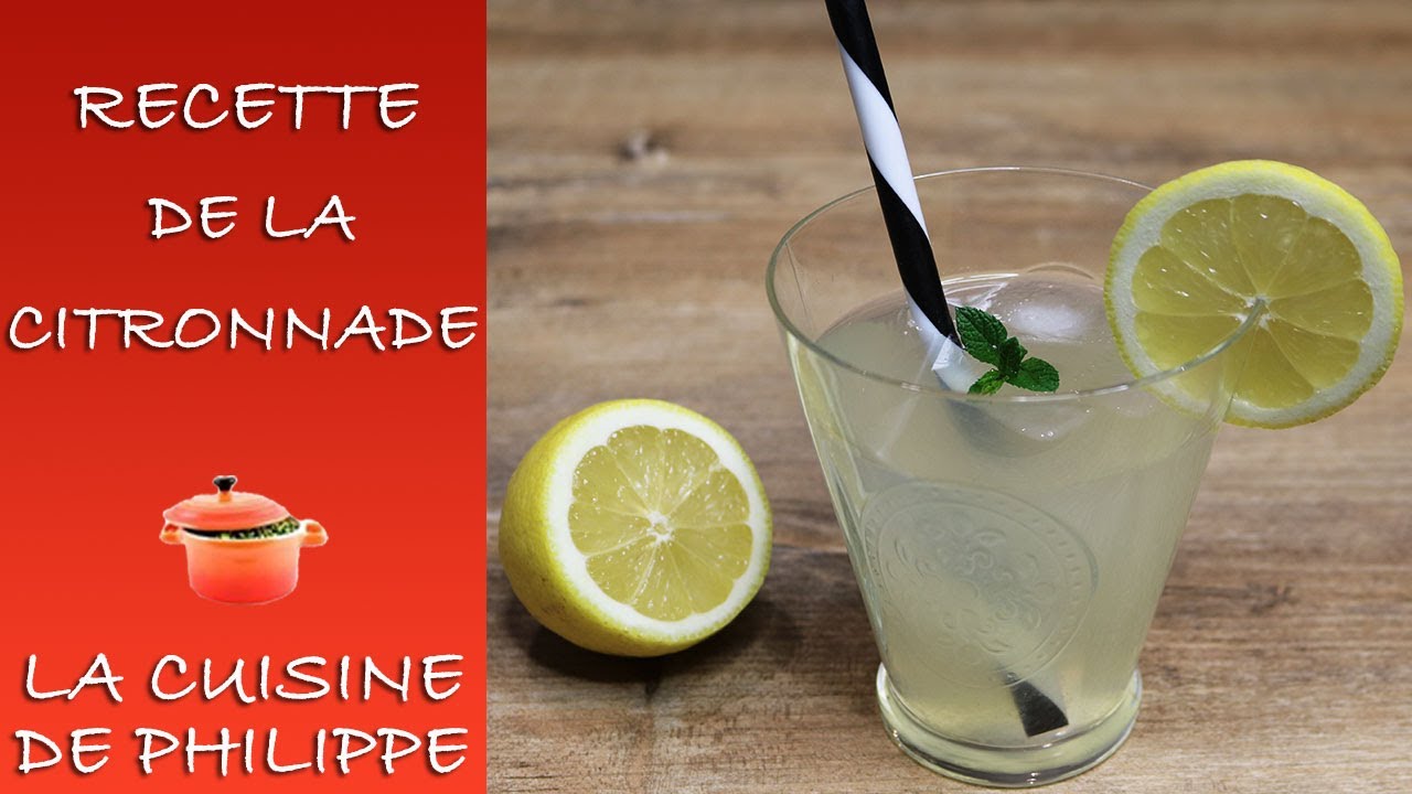 Recette de la citronnade - YouTube