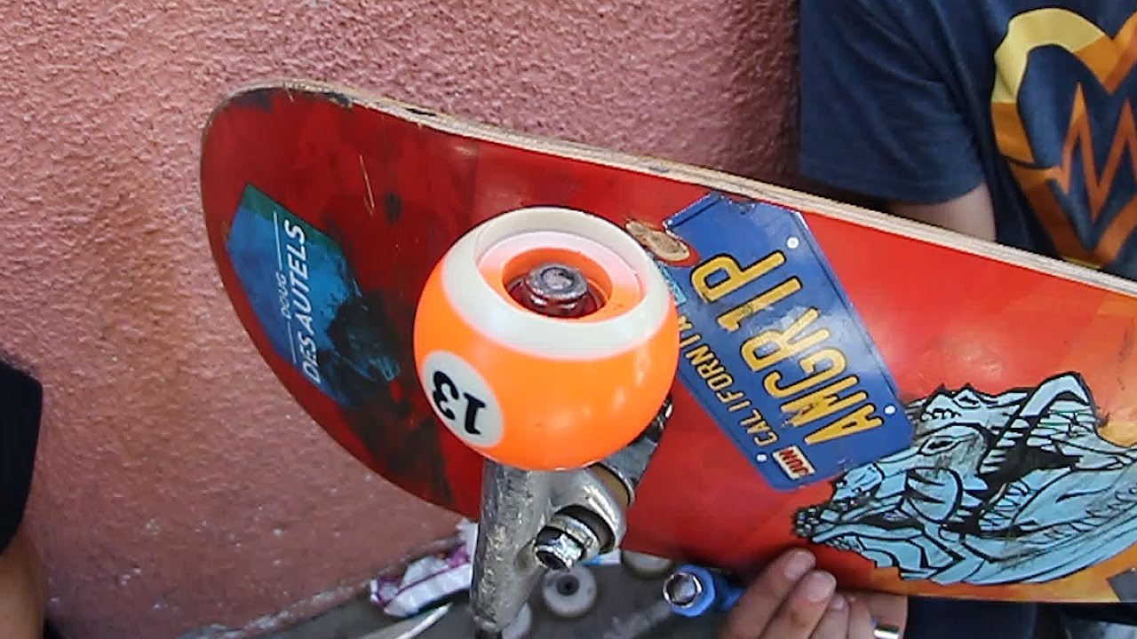 SHATTERING POOL BALL WHEELS | YOU MAKE IT WE SKATE IT EP 19 - YouTube