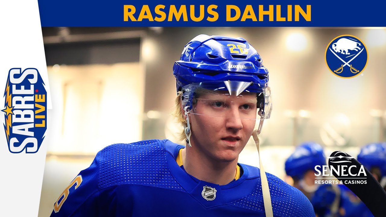 Rasmus Dahlin Joins Sabres Live | Buffalo Sabres - YouTube