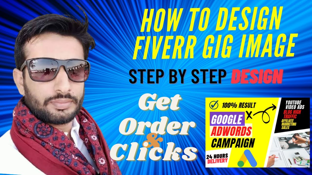 How to Design Fiverr Gig Image With CANVA | Fiverr Gig Image Design ...