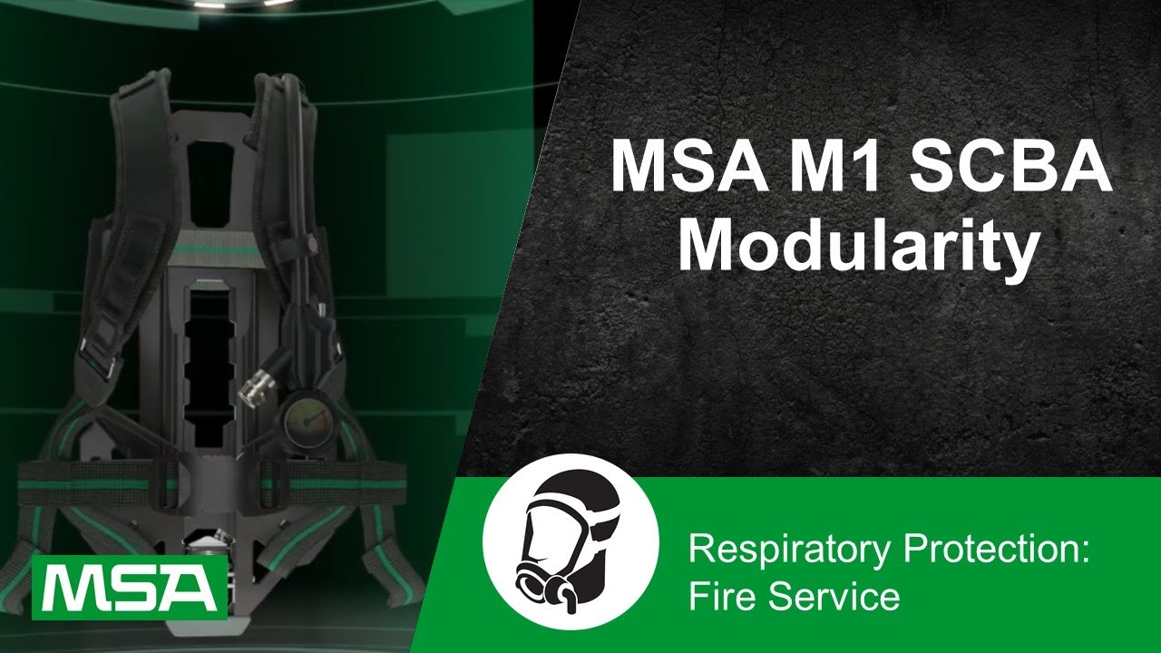 MSA M1 SCBA Modularity - EN - YouTube