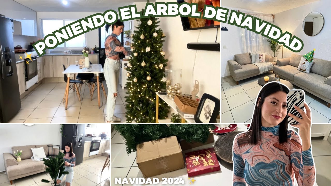 PUSE MI ARBOLITO DE NAVIDAD 🎄 DE COPPEL + INSPIRACIÓN PINTEREST - YouTube