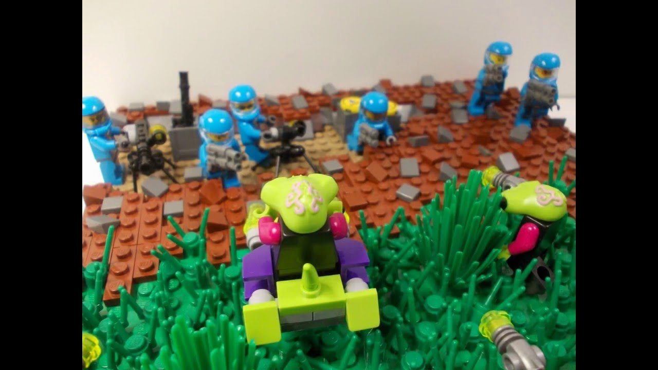 Lego Alien Conquest Mini MOC! - YouTube