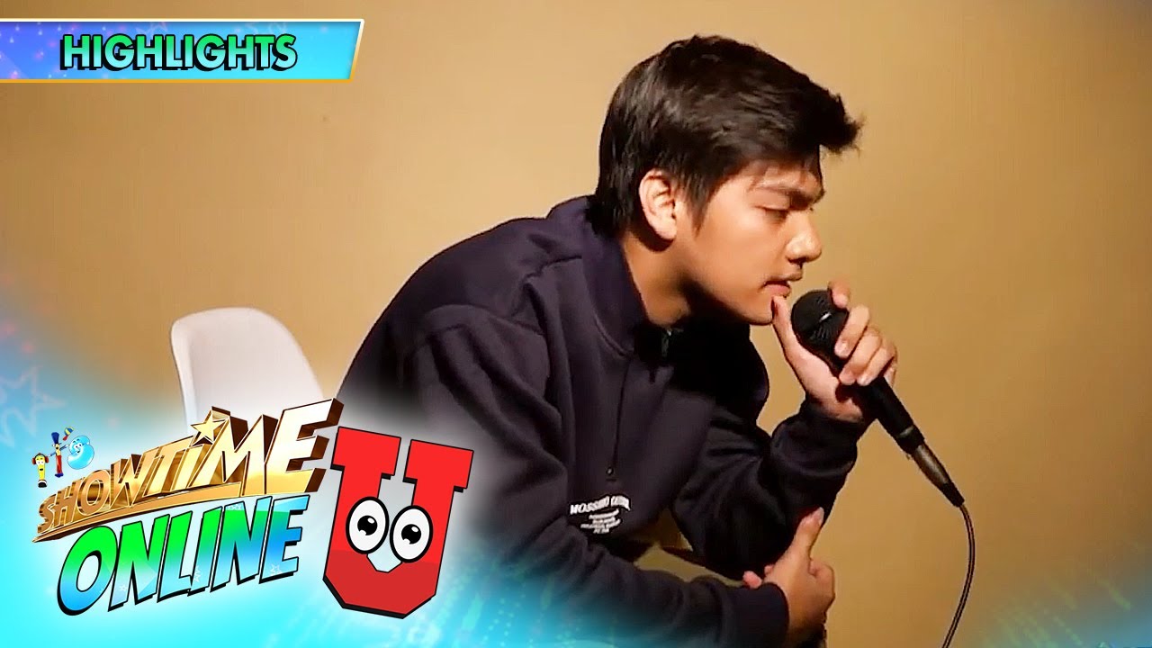 Arron Rebustes performs "Bababye" | Showtime Online U - YouTube