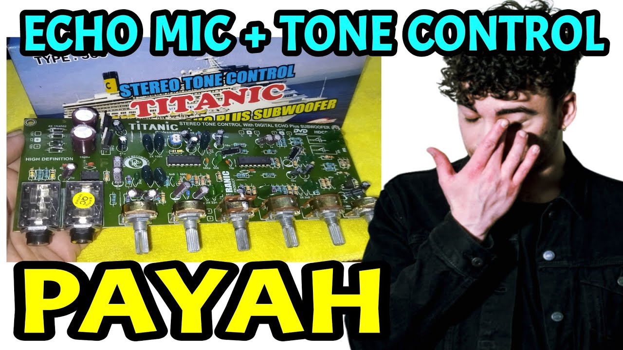 Tone Control TITANIC plus 2 Mic Subwoofer RANIC - YouTube