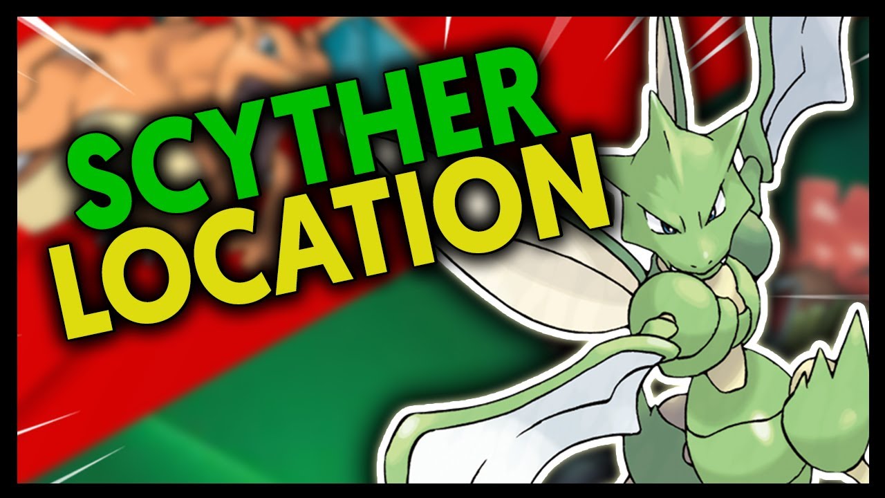 WHERE TO FIND SCYTHER ON POKEMON FIRE RED - YouTube