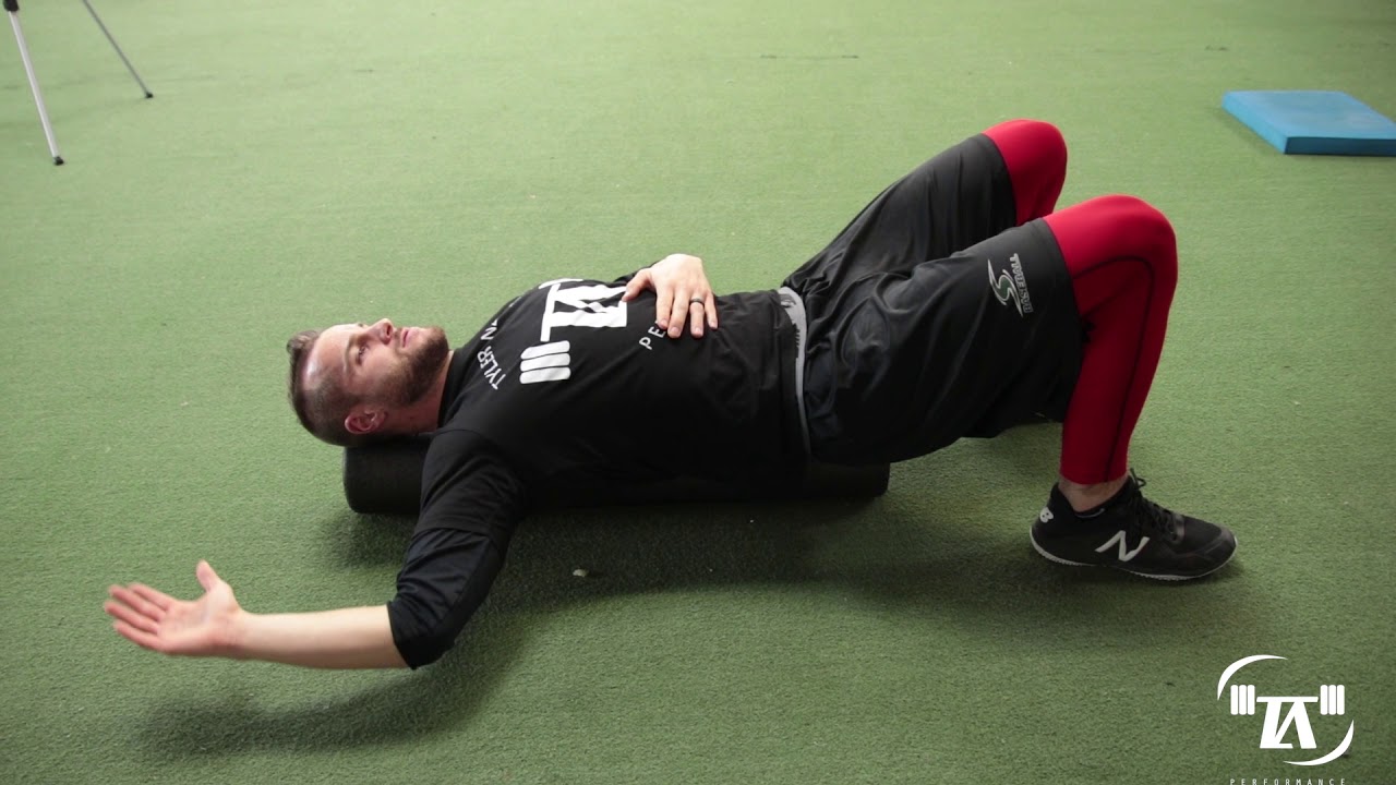 supine horizontal abduction - YouTube