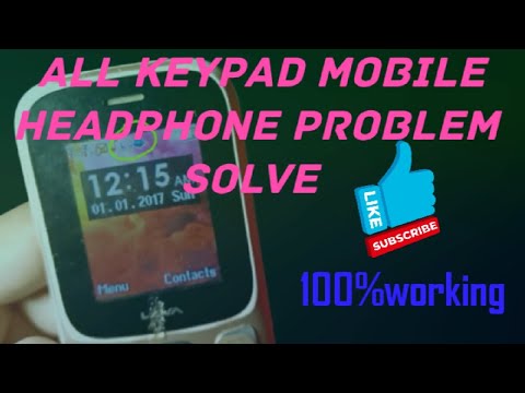 How to repair headphone problem in keypad mobile/ कीपैड मोबाइल मे ...