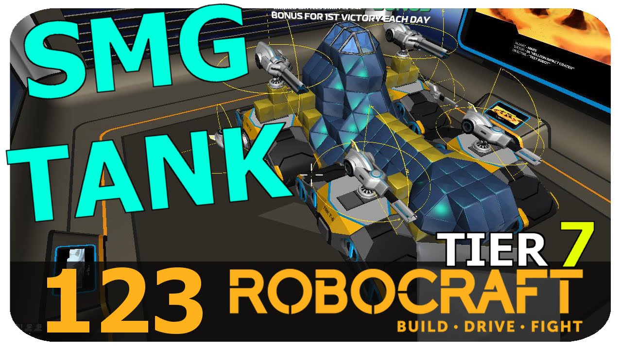 SMG TANK - Tier 7 Robocraft - YouTube