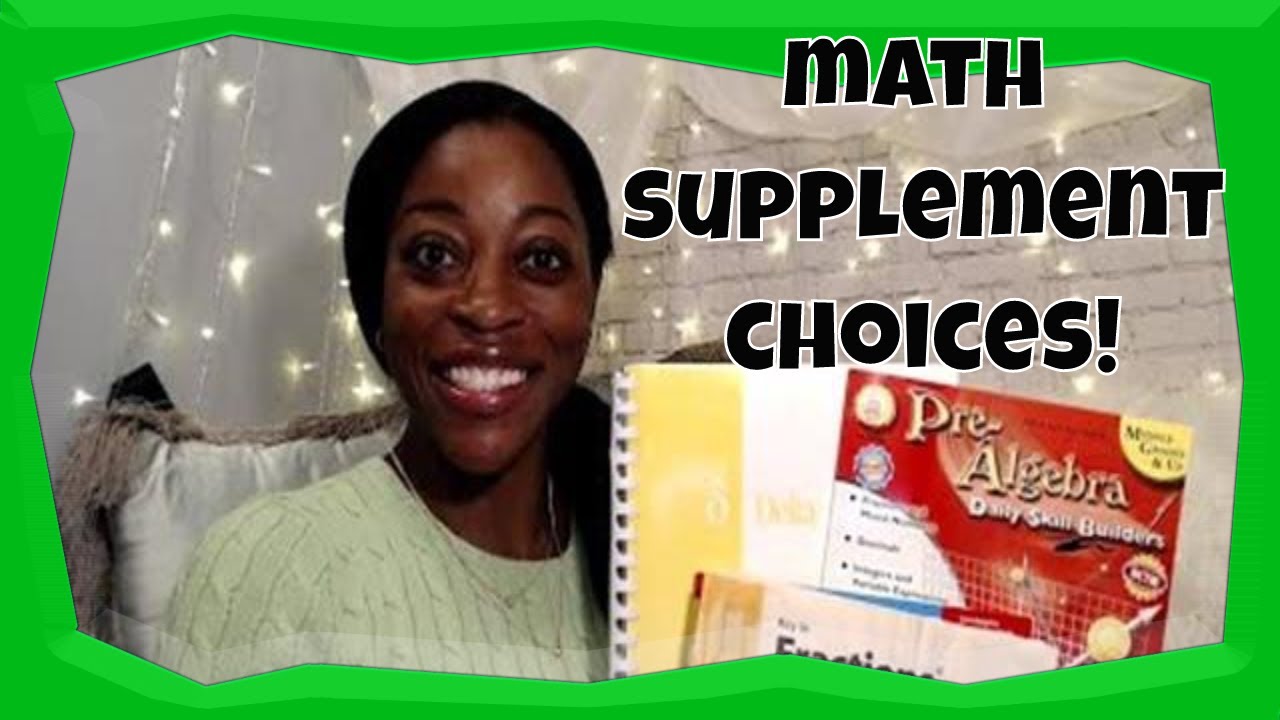 HOMESCHOOL AFTERSCHOOL MATH SUPPLEMENTS - YouTube
