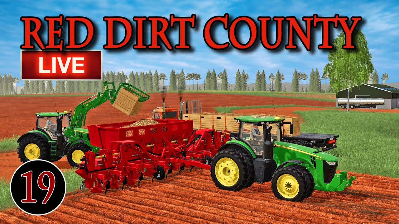 Planting Potatos and Buying Chickens - Red Dirt County LIVE #19 ...