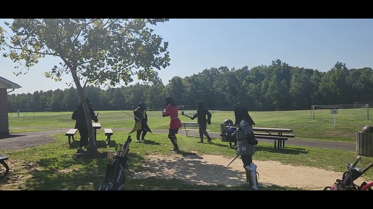 Matthew VS Paul, Chris, Jordan, and Tyler #hema #fencing #zweihander # ...
