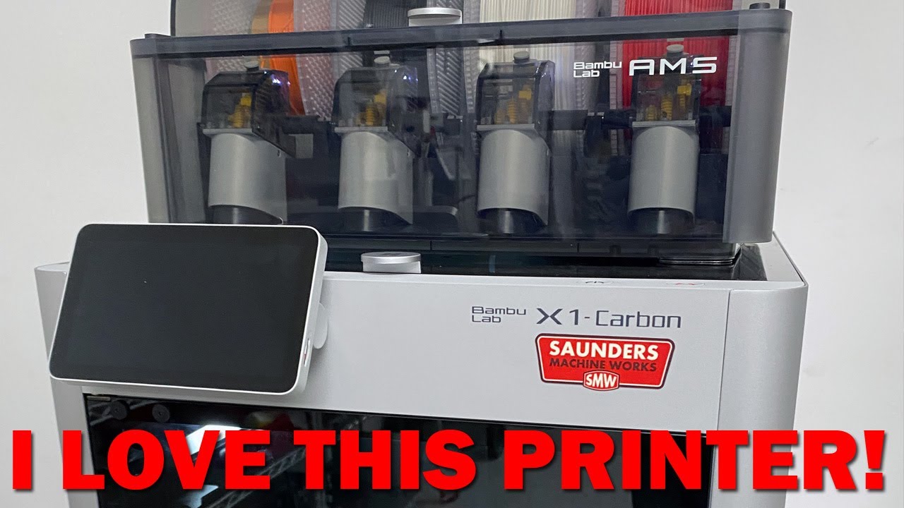 Bambu Lab x1 Carbon 3D Printer: Review & First Prints - YouTube