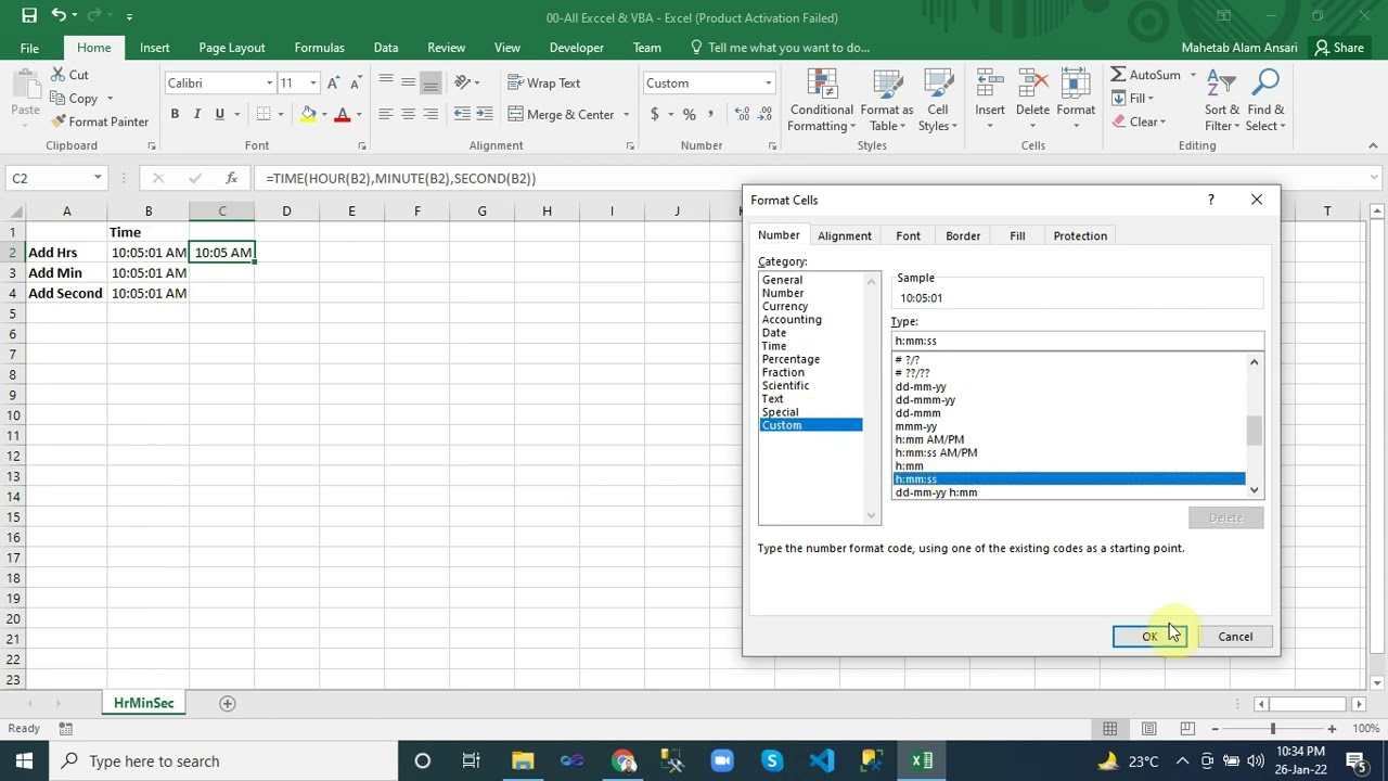 Excel Time Function To Add Hours To Time To Add Minutes To Time And To Excel Time Function To Add Hours To Time To Add Minutes To Time And To