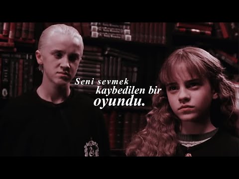 ༄ arcade w/ draco & hermione ✦ (türkçe çeviri)