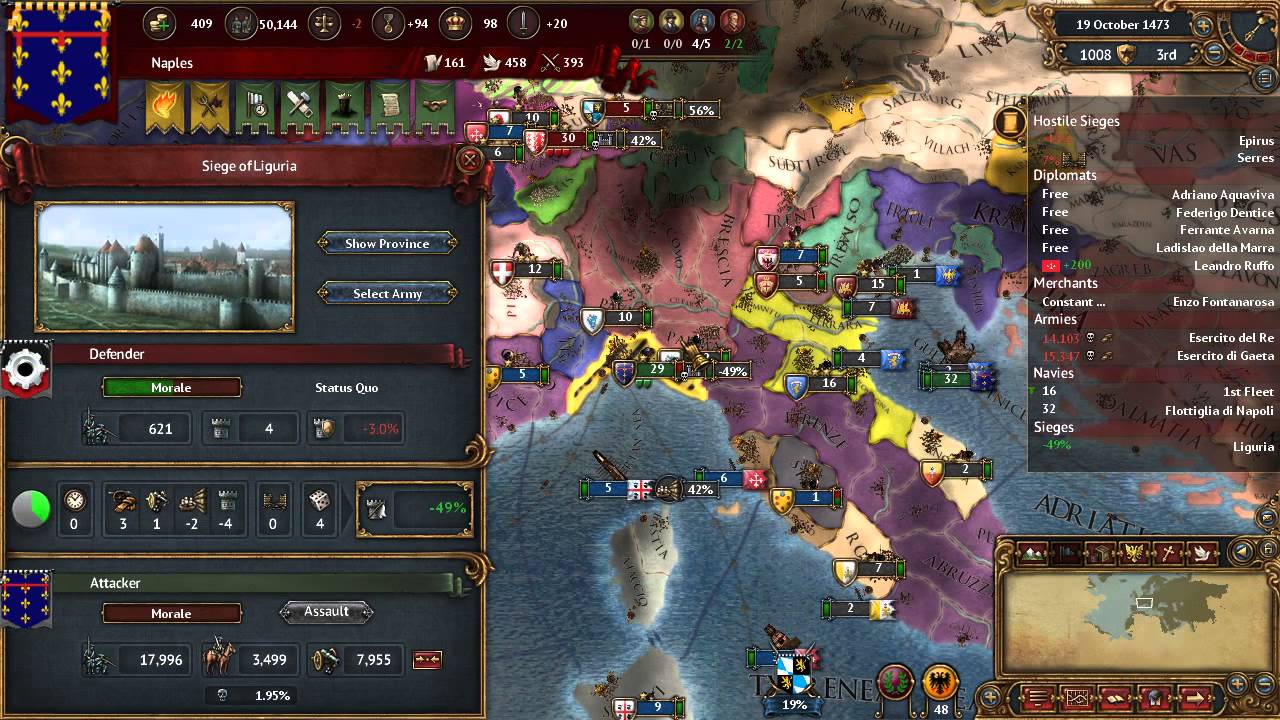 [36] EU4 Veritas et Fortudito - Naples - YouTube