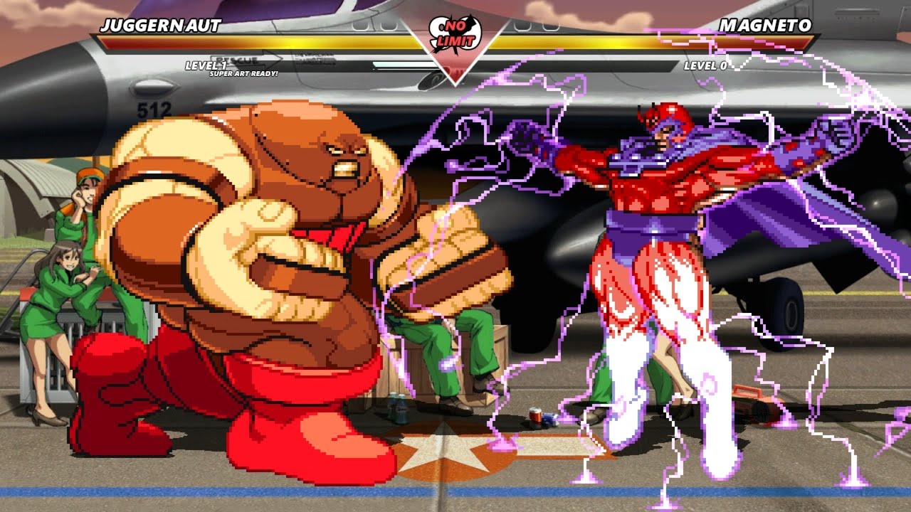 JUGGERNAUT vs MAGNETO - Highest Level Awesome Fight! - YouTube