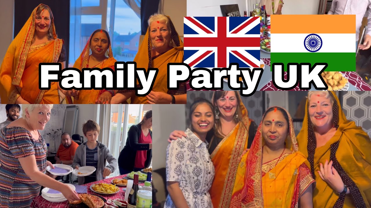 Weekend vlog with British people ️|| family party in uk || #london # ...