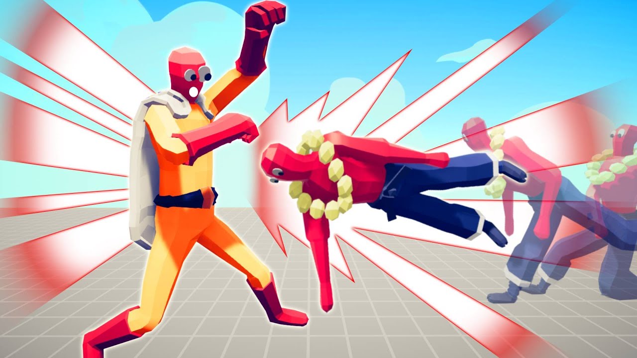 ONE HEADBUTT MAN vs ONE PUNCH MAN | TABS - Totally Accurate Battle ...