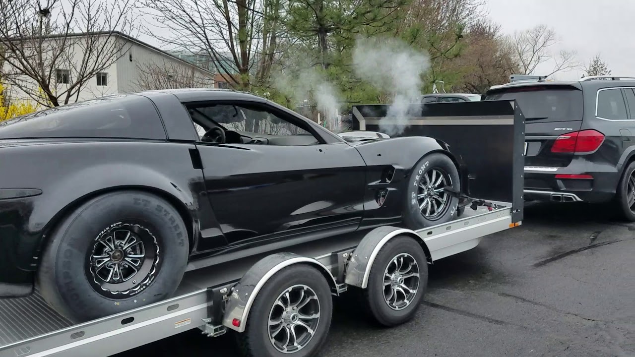 C6 Corvette twin turbo 1600hp - YouTube