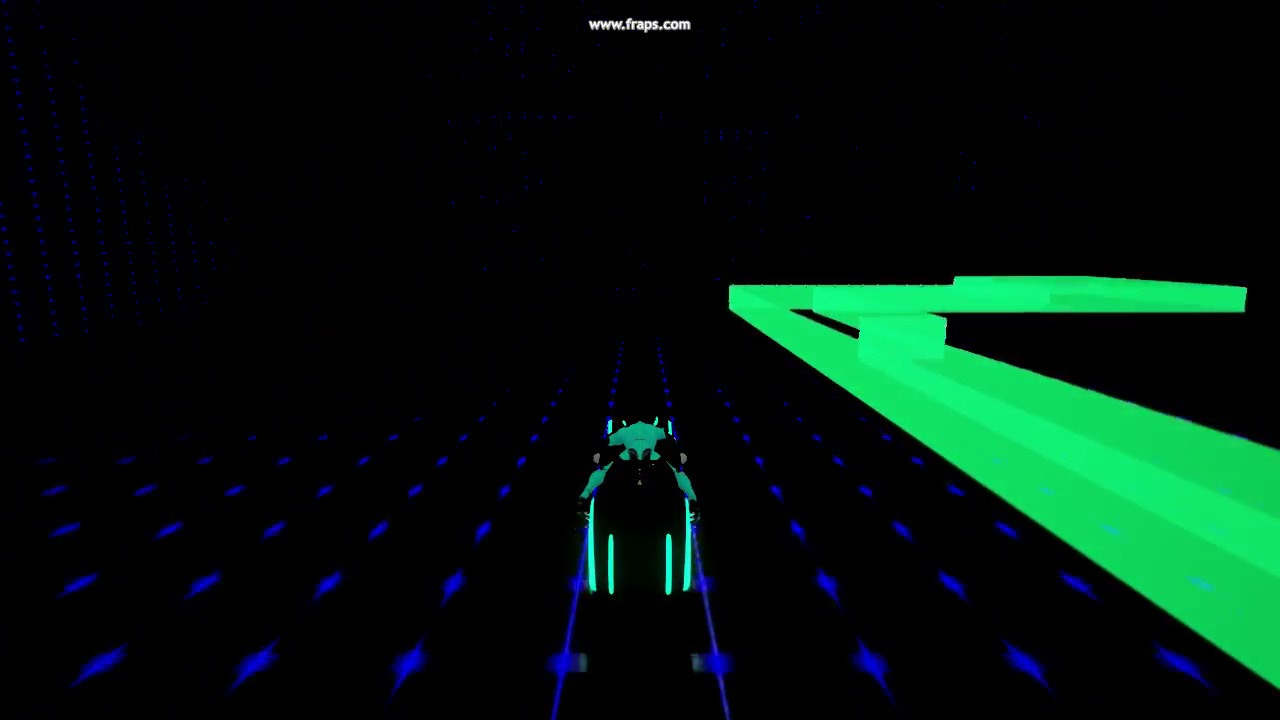 UE4 TRON Trail system - YouTube