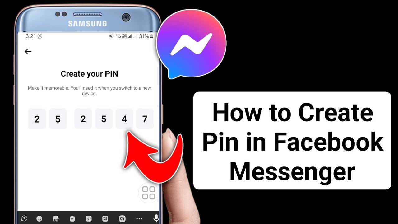 How to Create Pin in Facebook Messenger 2025 (New Process) || Create ...