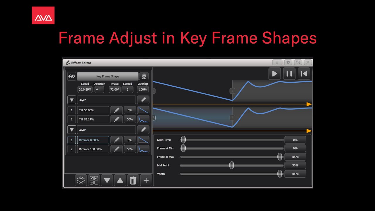 Frame Adjust in Key Frame Shapes - YouTube
