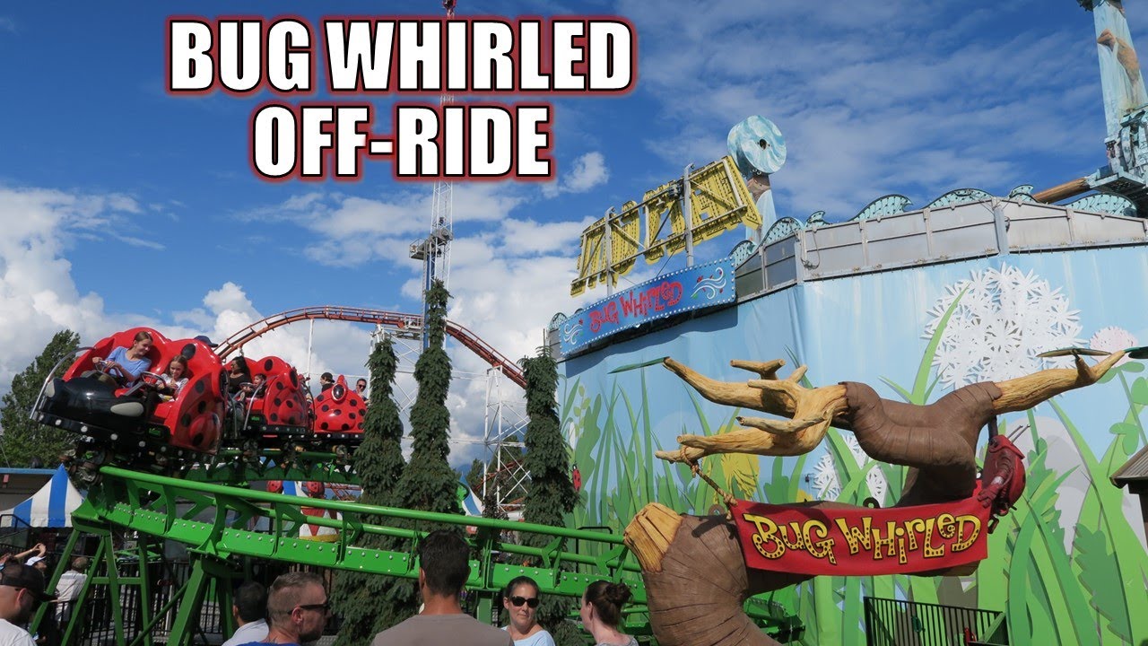 Bug Whirled Off-Ride Footage, PNE Playland SBF Visa Spinning Coaster ...
