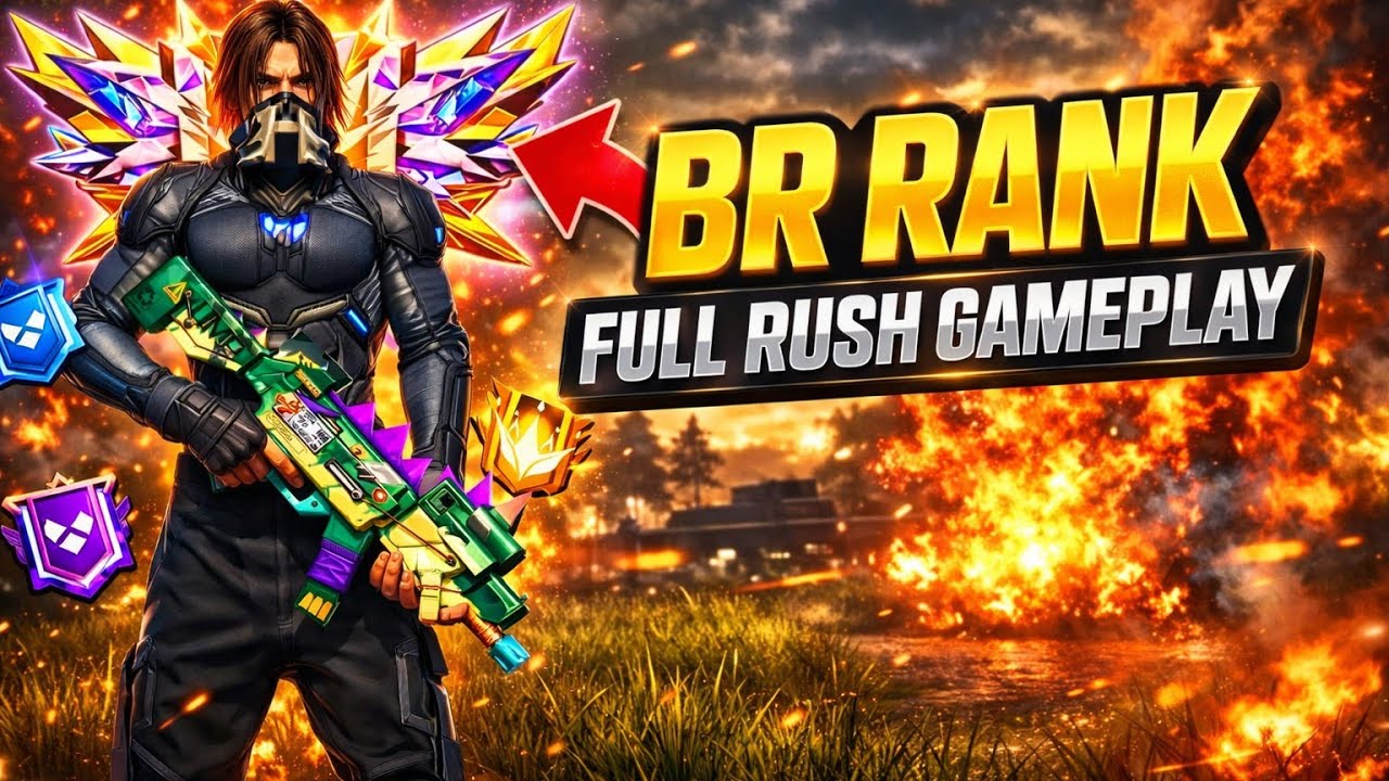 BR rank full Rush gameplay 😤 - YouTube
