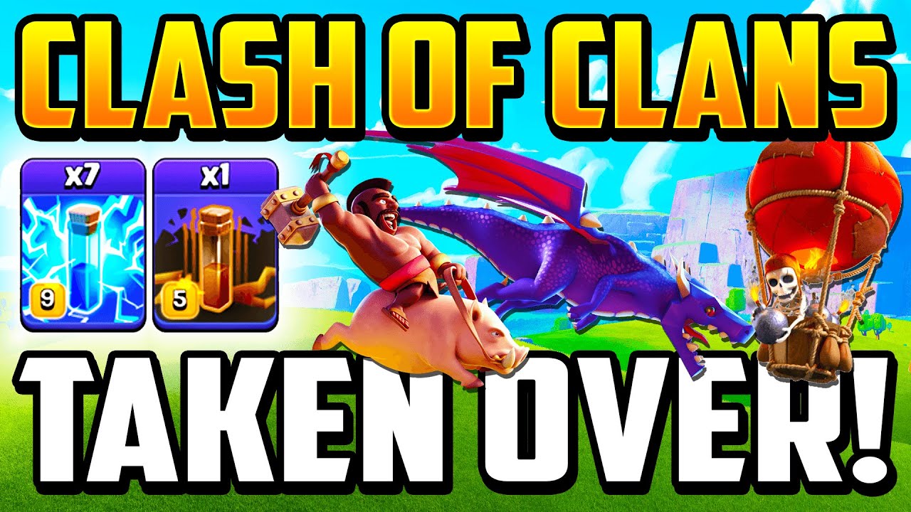 NEW ATTACKS HAVE TAKEN OVER CLASH OF CLANS! COC NEW ATTACK STRATEGY ...