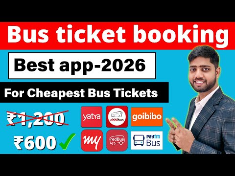 Best App for bus ticket booking | Bus ticket booking online | online bus booking cheap and best app