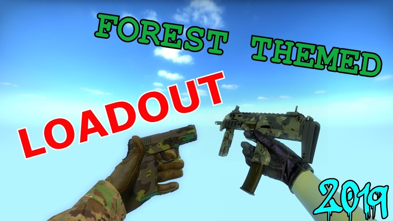 CS:GO - Forest Themed Loadout for under 20$ in 2019 - YouTube