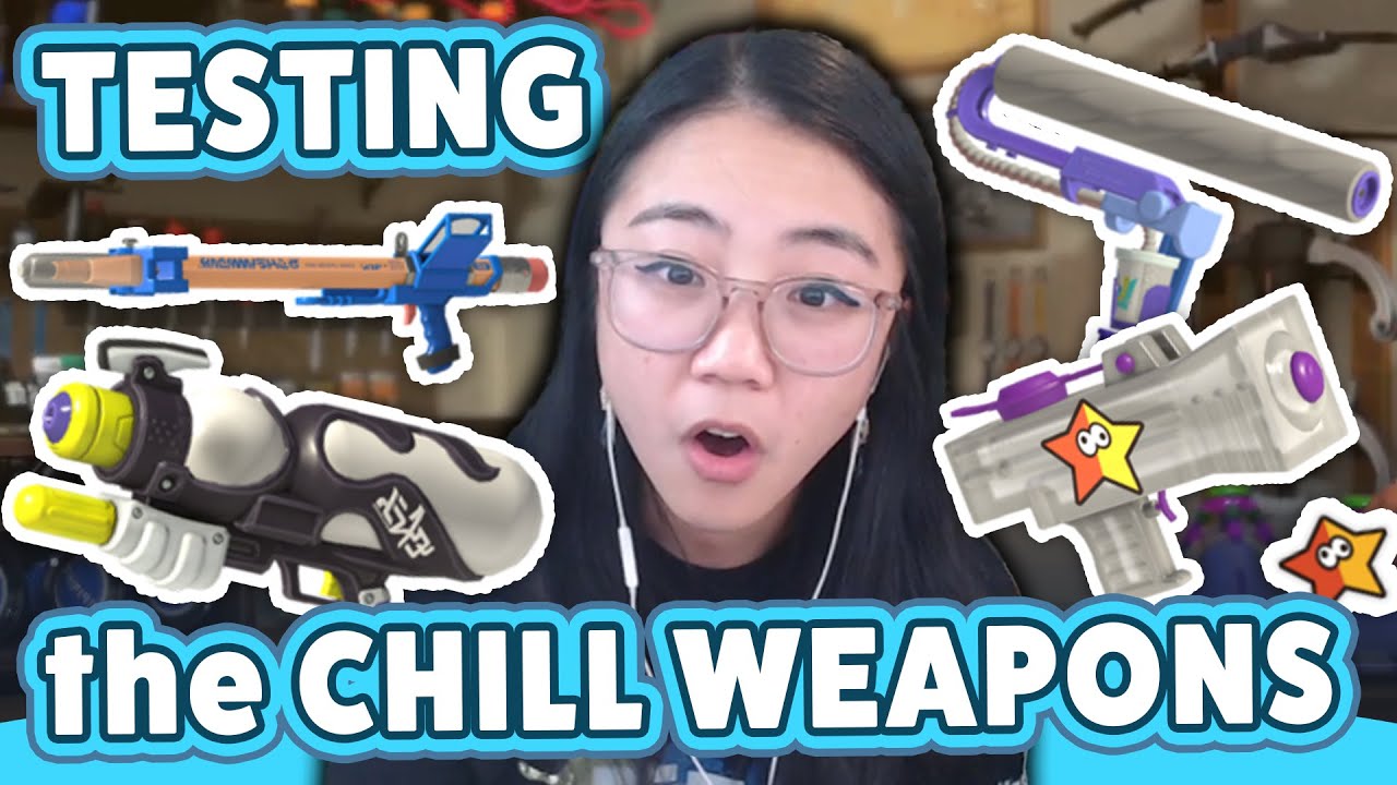 SPLATOON 3 CHILL SEASON WEAPON TEST FIRE - YouTube