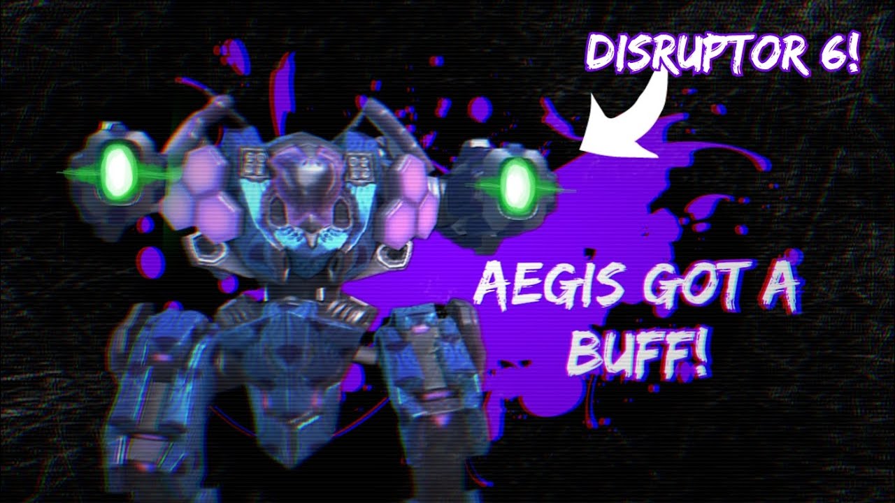 Aegis got a buff... | Mech Arena Aegis Gameplay - YouTube
