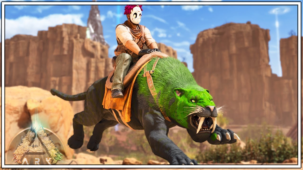 We Move To A New Base And Gain A Mutated Sabertooth | ARK Scorched ...