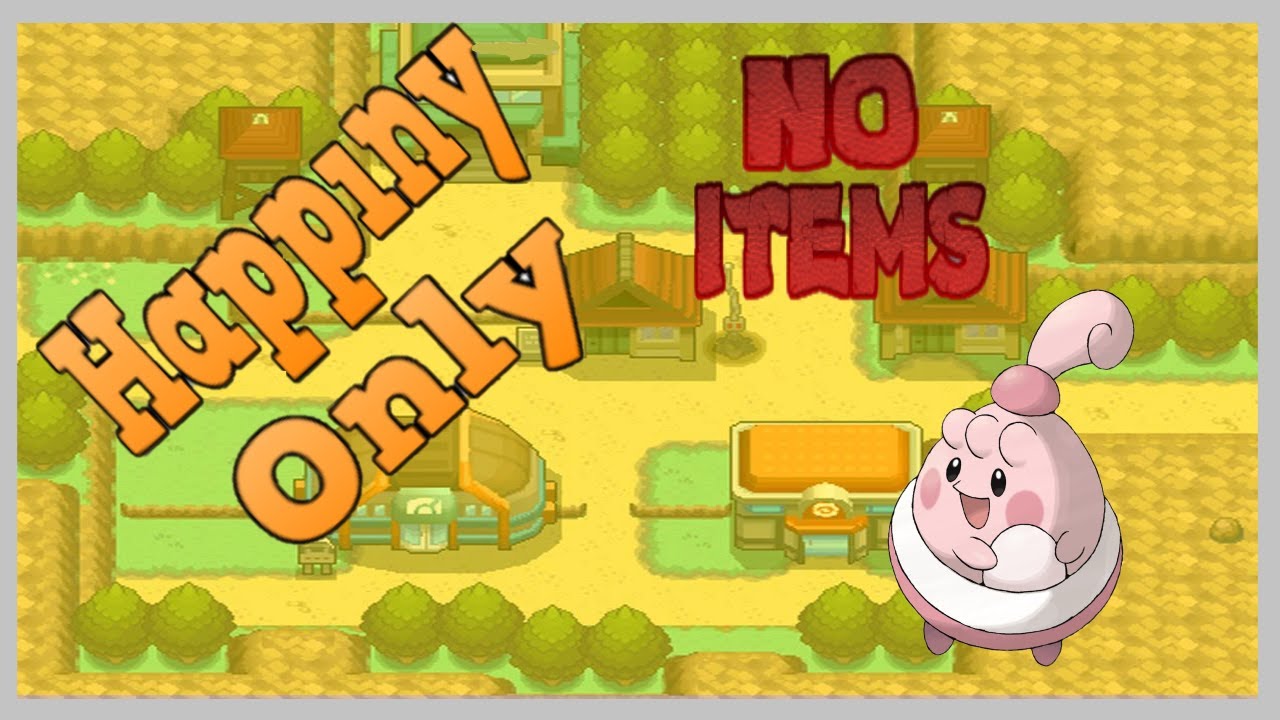 CAN I BEAT POKEMON HeartGold/SoulSilver WITH A HAPPINY? Pokemon ...