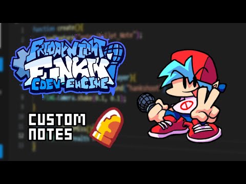Custom Notes on FNF CDEV Engine (Scripting Tutorial) - YouTube