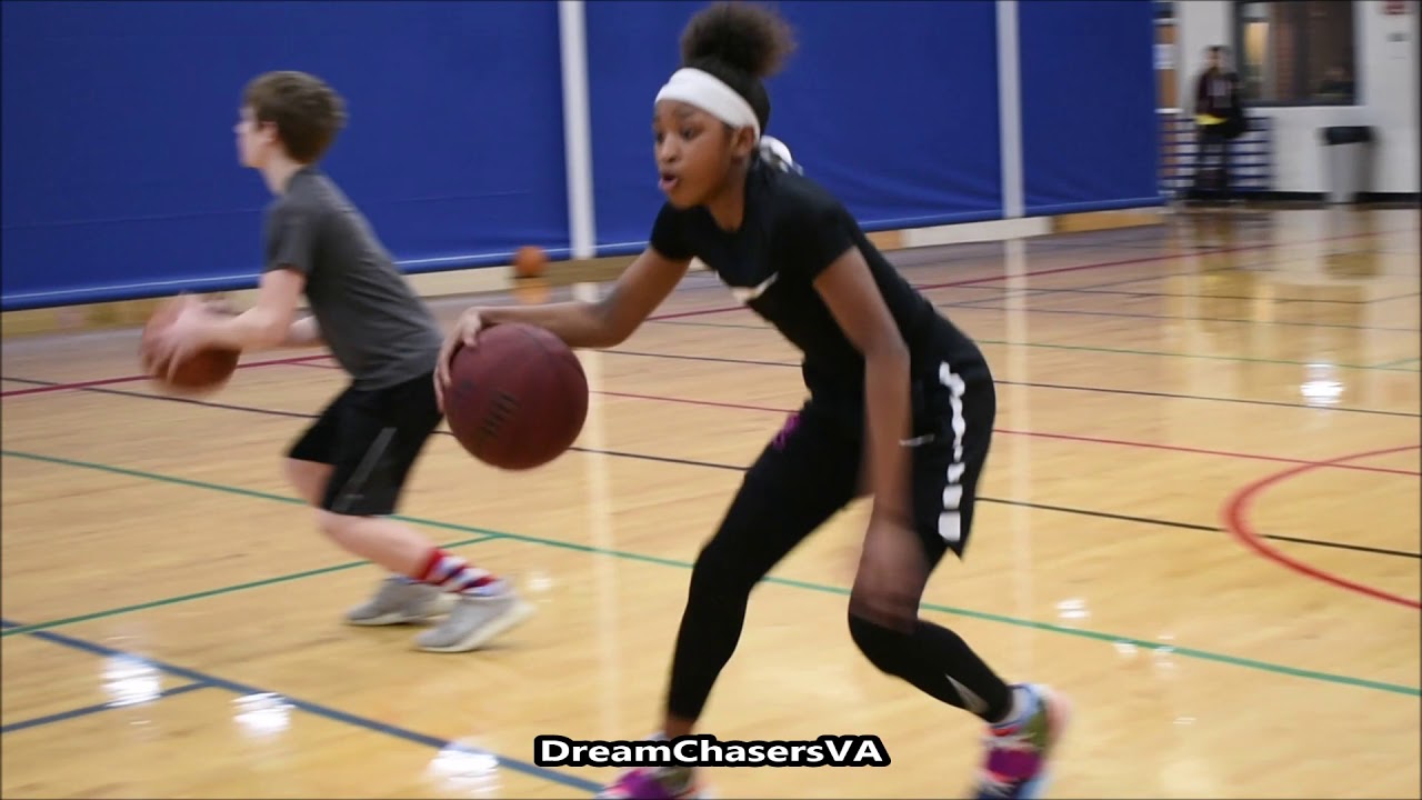 #1 6th Grade Girl in the Nation Zaniyah Williams skill session w/ Coach ...
