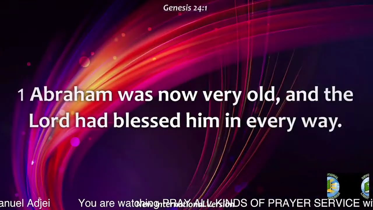 PRAYER FOR BLESSINGS (Apostle Emmanuel A. Adjei) - YouTube