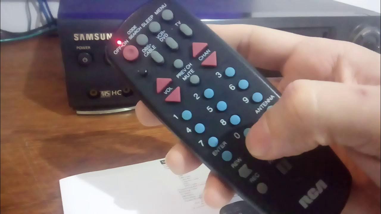 Controle Remoto Universal RCA RCU300 usado - YouTube