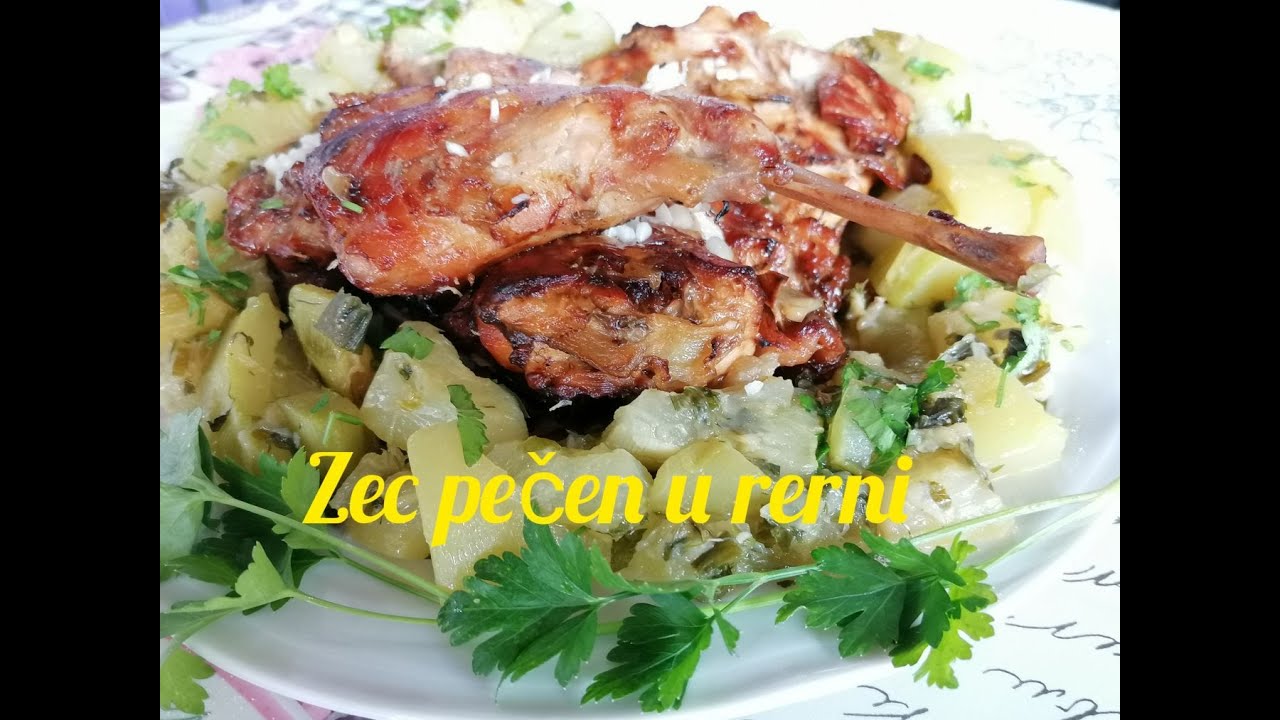 Zec pečen u rerni - YouTube