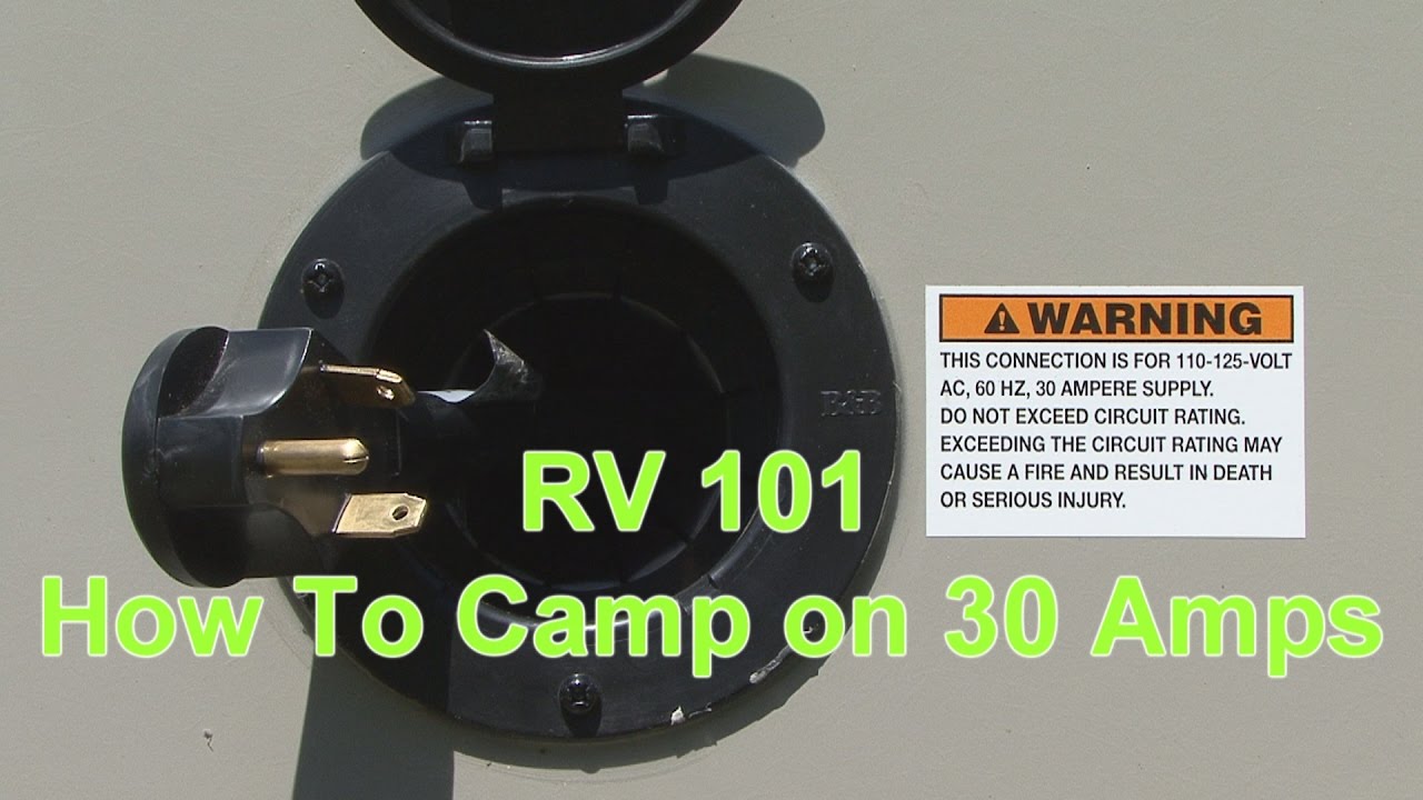 RV101 - How To Camp on 30 Amps - Camping Alert
